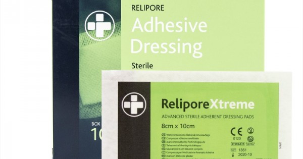 ReliPore Sterile Adhesive Dressing 8x10cm 10's (D) - Health & Wellbeing ...