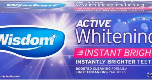 Wisdom Active Whitening Instant Bright Toothpaste 75ml - Toothpaste ...