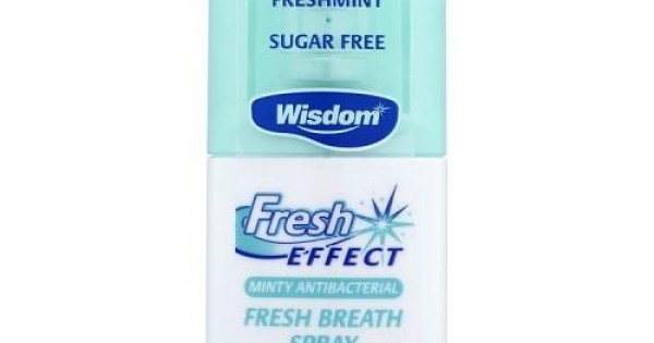 Wisdom Fresh Effect Minty Anti-Bac Fresh Breath Spray 12.5ml - Spray ...